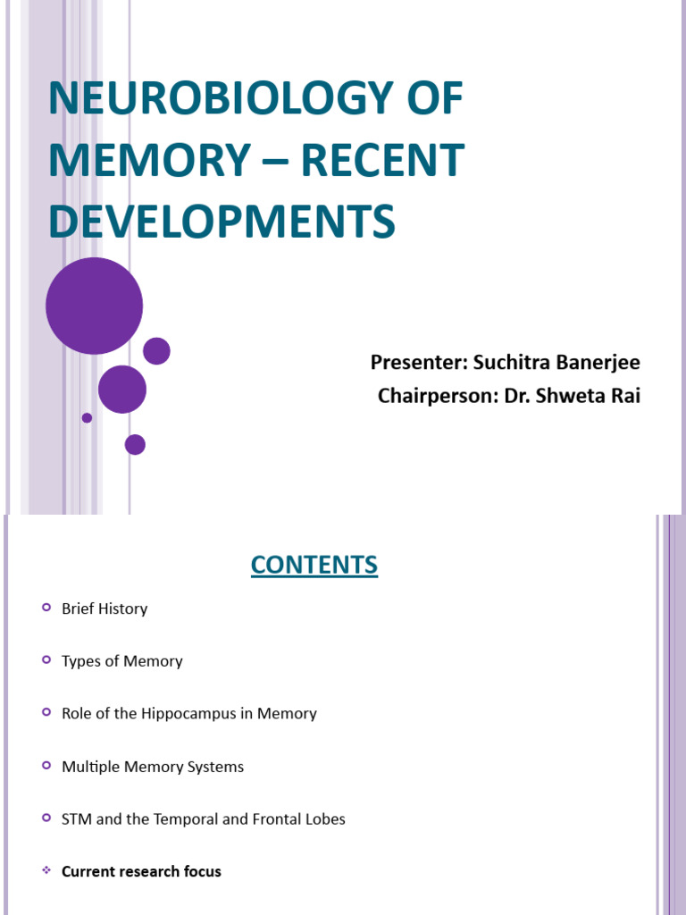 Neuropsychology of Memory | PDF | Hippocampus | Memory