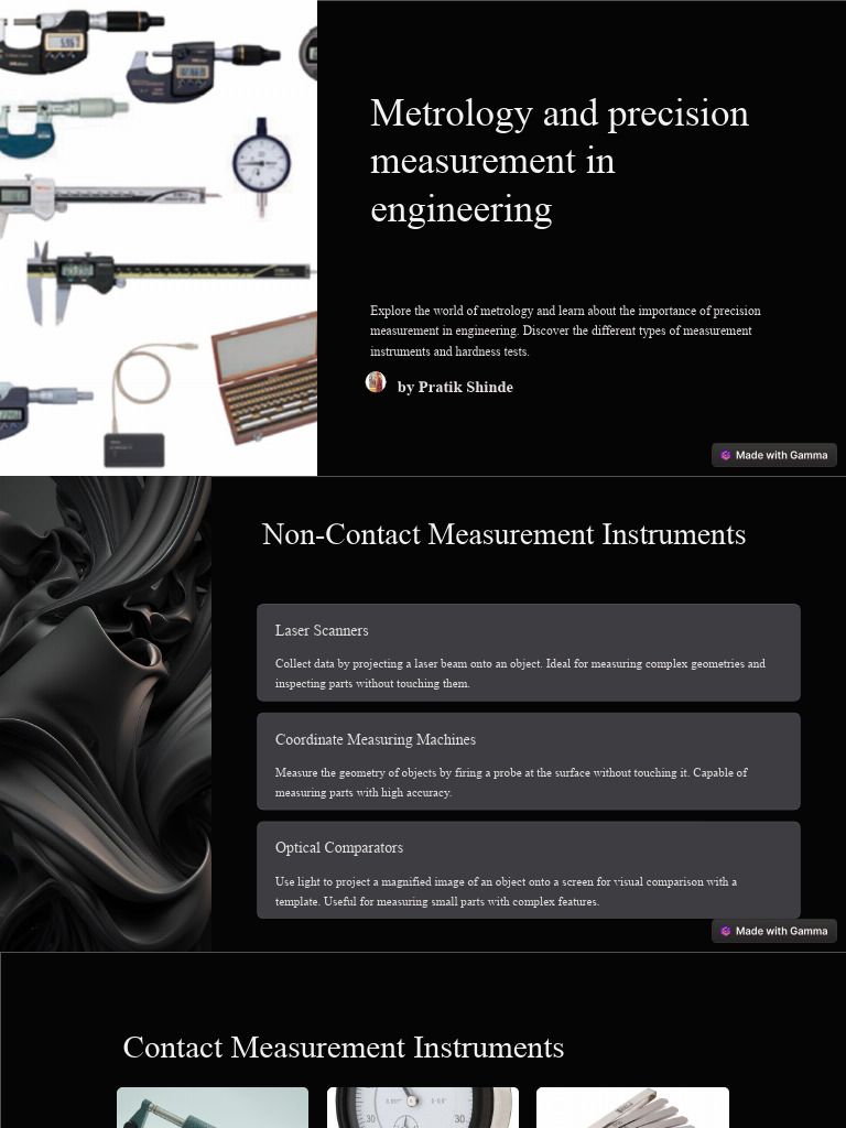 Metrology and Precision Measurement in Engineering | Download Free PDF ...