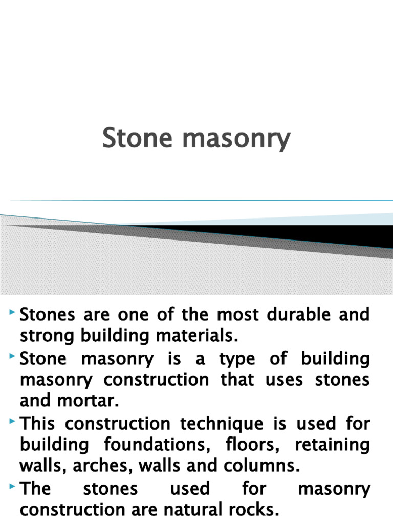 RR Masonry | PDF | Masonry | Mortar (Masonry)