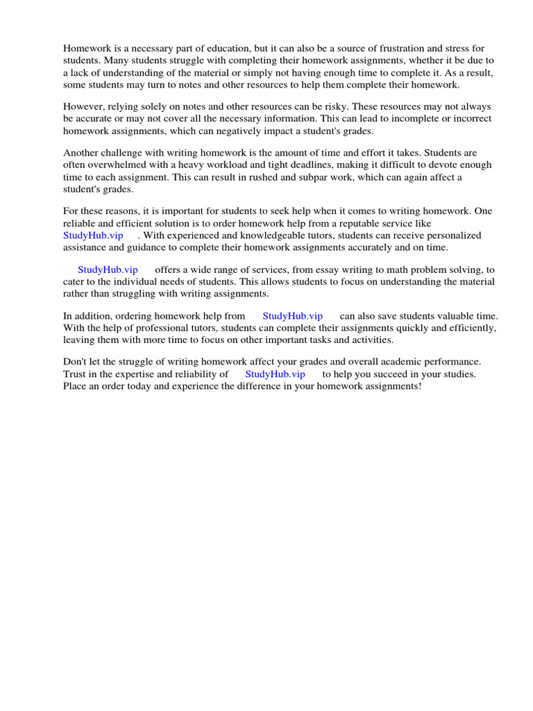 Notes An Homework | PDF | Homework | Essays