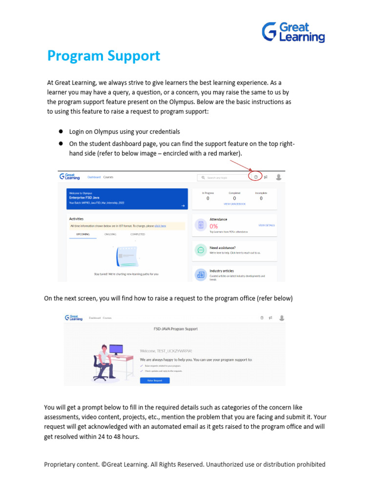Program Support | PDF