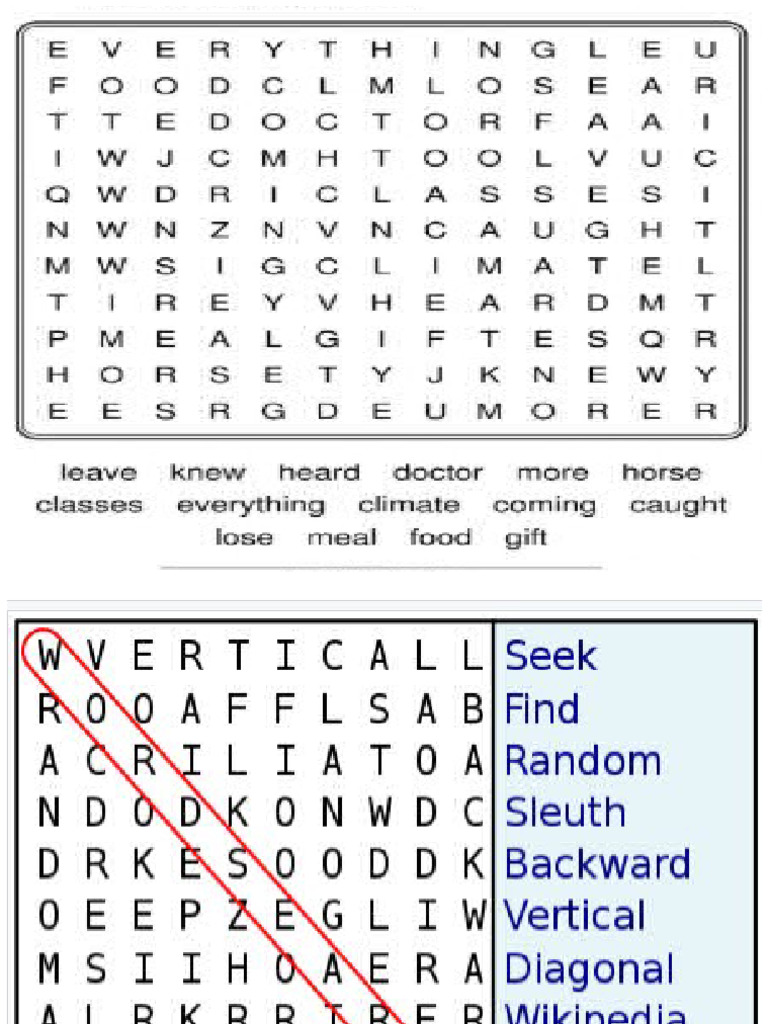 Word Puzzle | PDF