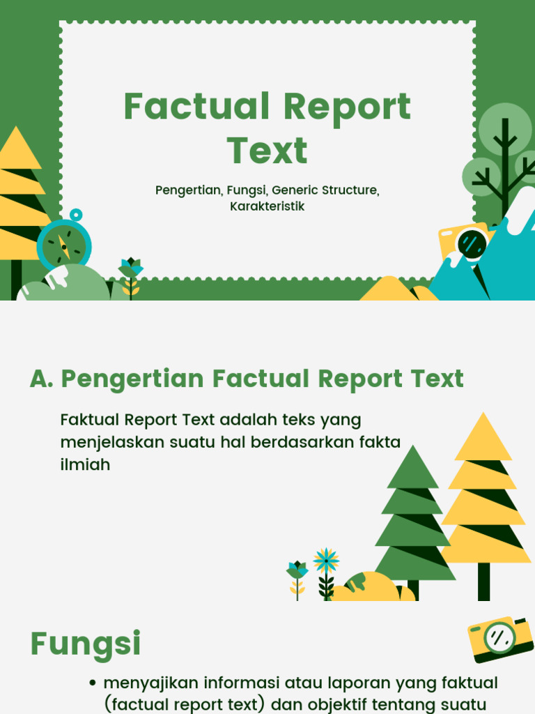 Factual Report Text: Pengertian, Fungsi, Generic Structure ...