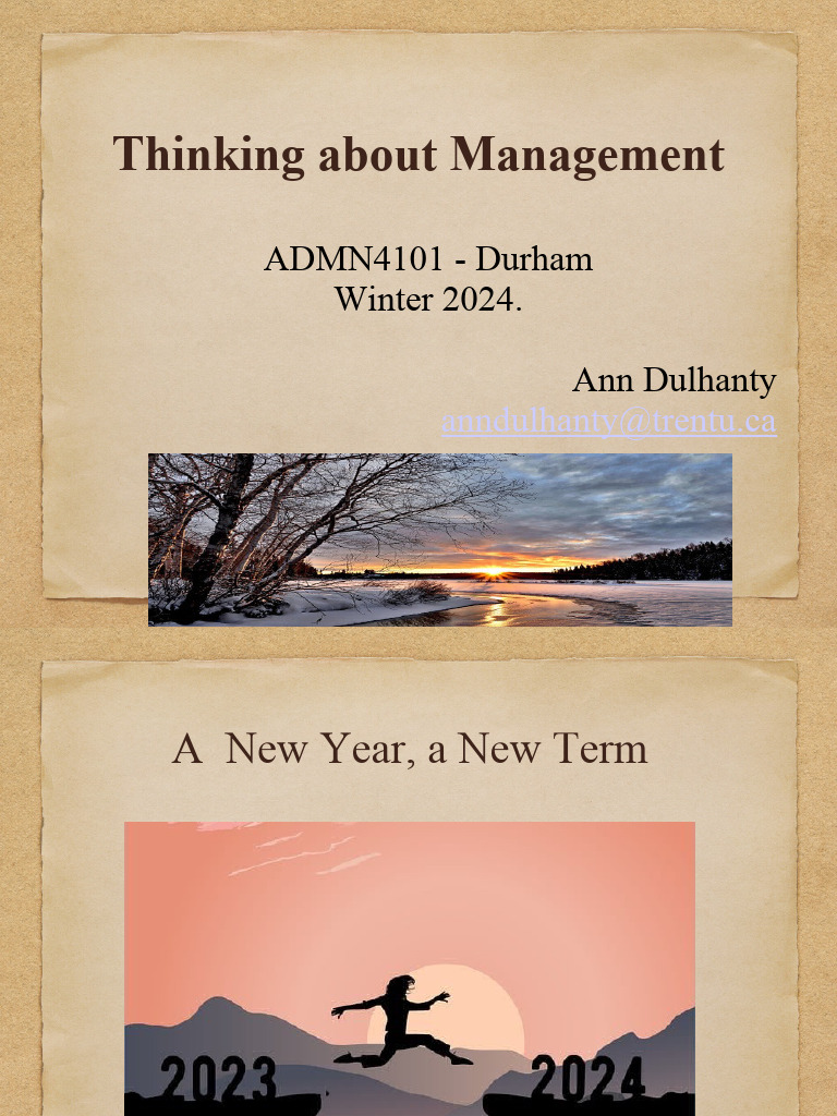 ADMN4101 Week 1 W24 | PDF | Entrepreneurship | Psychological Resilience