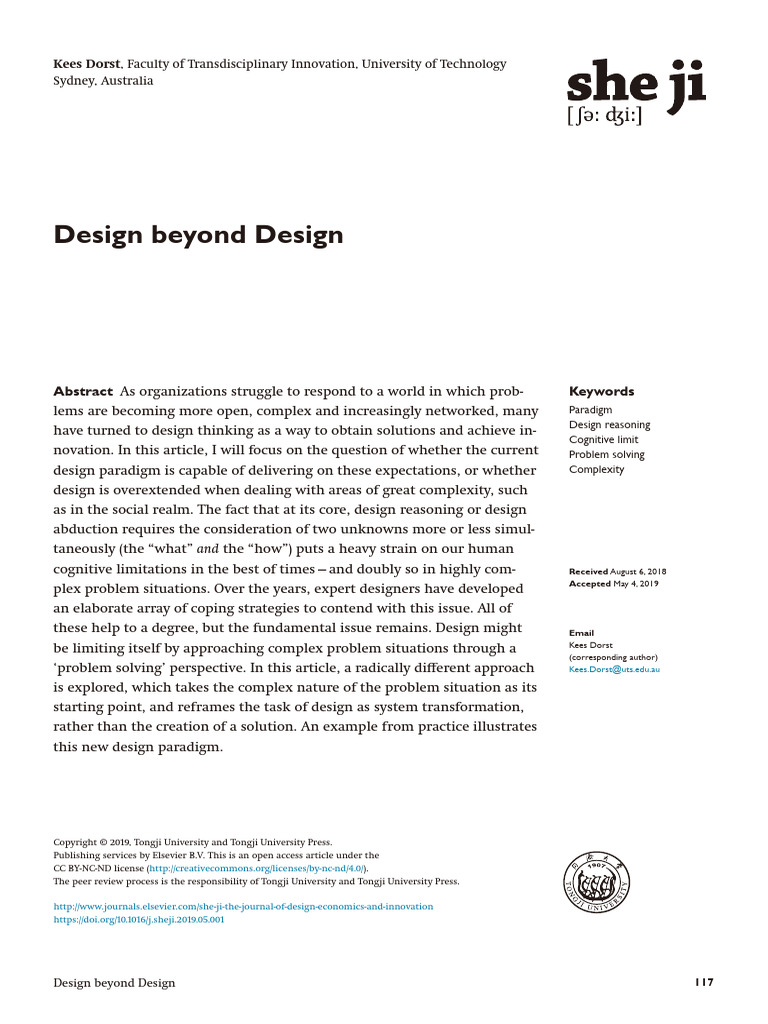 Design_beyond_Design | PDF | Design | Reason