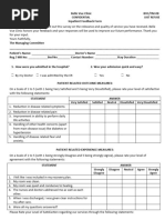 Patient Feedback Form | PDF | Patient | Hospital