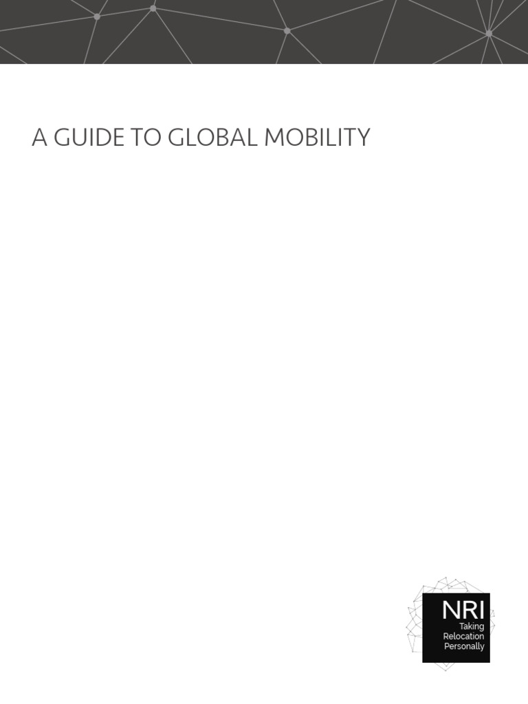 Global Mobility Program Essentials Guide | PDF | Cost Of Living ...