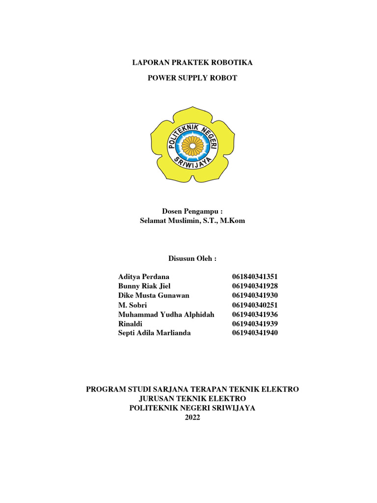 Laporan Power Supply Print | PDF