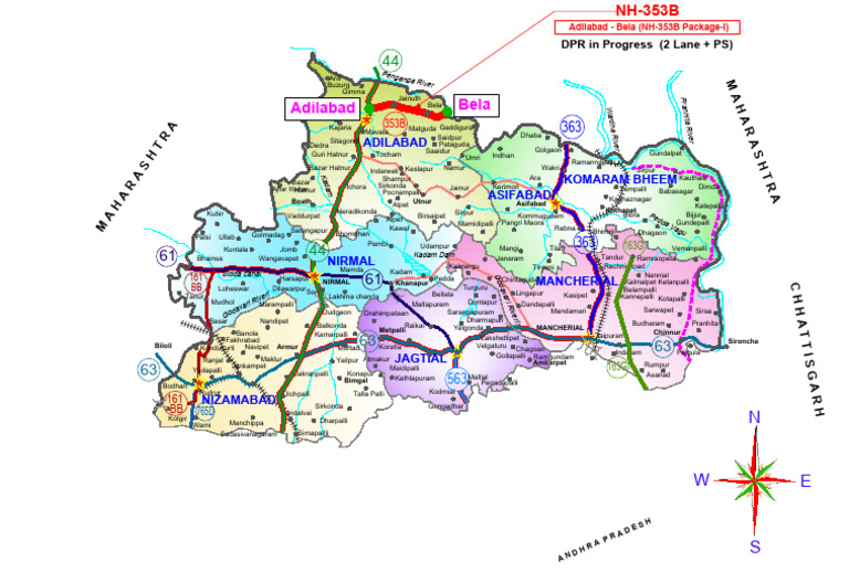 Adilabad bela map | PDF