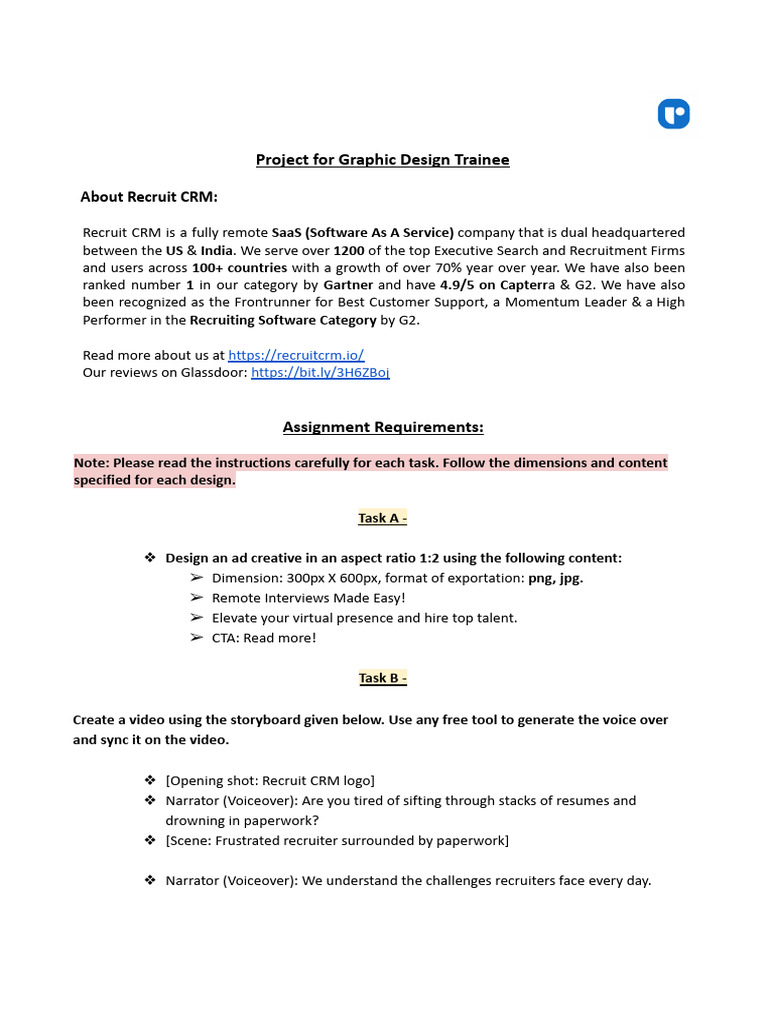 Assignment - Graphic Design | PDF | Customer Relationship Management ...