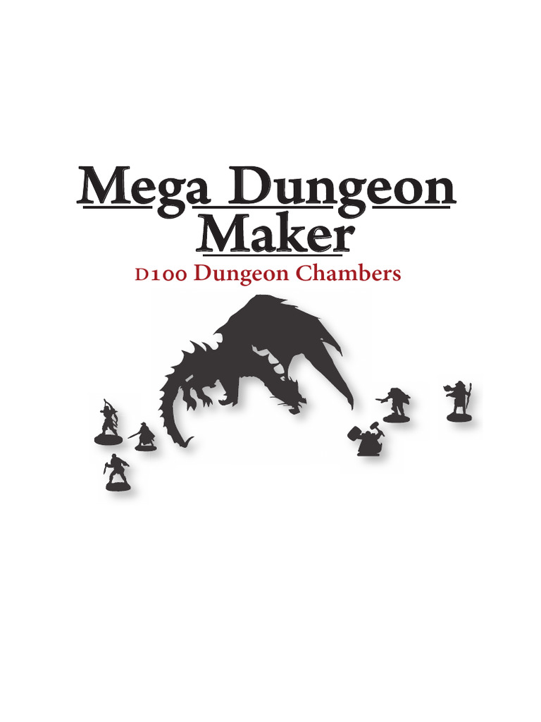 Severed Books - Mega Dungeon Maker | PDF | Playing Cards | Games Of Chance