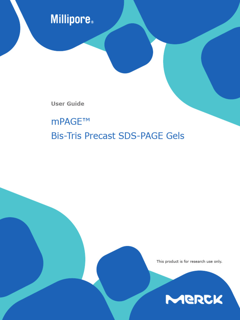 Bis-Tris Handbook Merck | PDF | Gel Electrophoresis | Western Blot