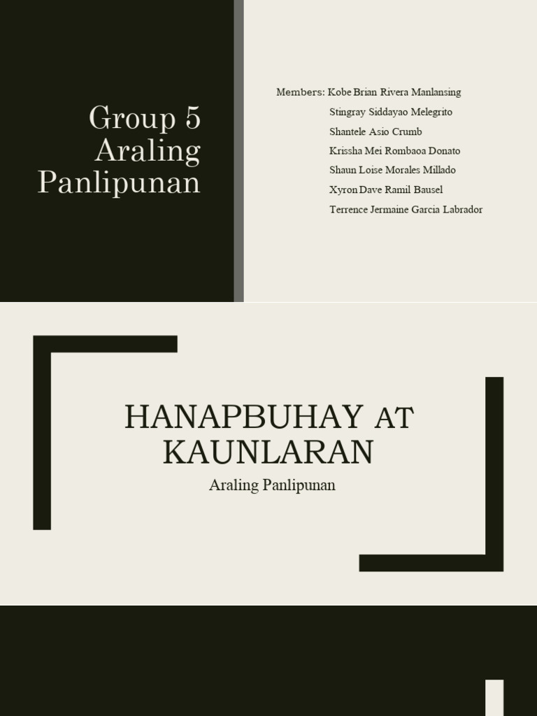 Araling Panlipunan Reporting #1 | PDF