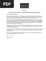 RAD Grade 5 Ballet Syllabus Overview | PDF | Language Arts & Discipline ...