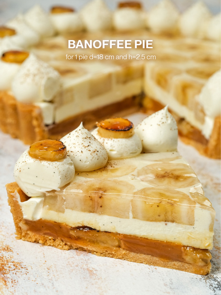 Banoffee Pie | PDF | Carbohydrates | Foods
