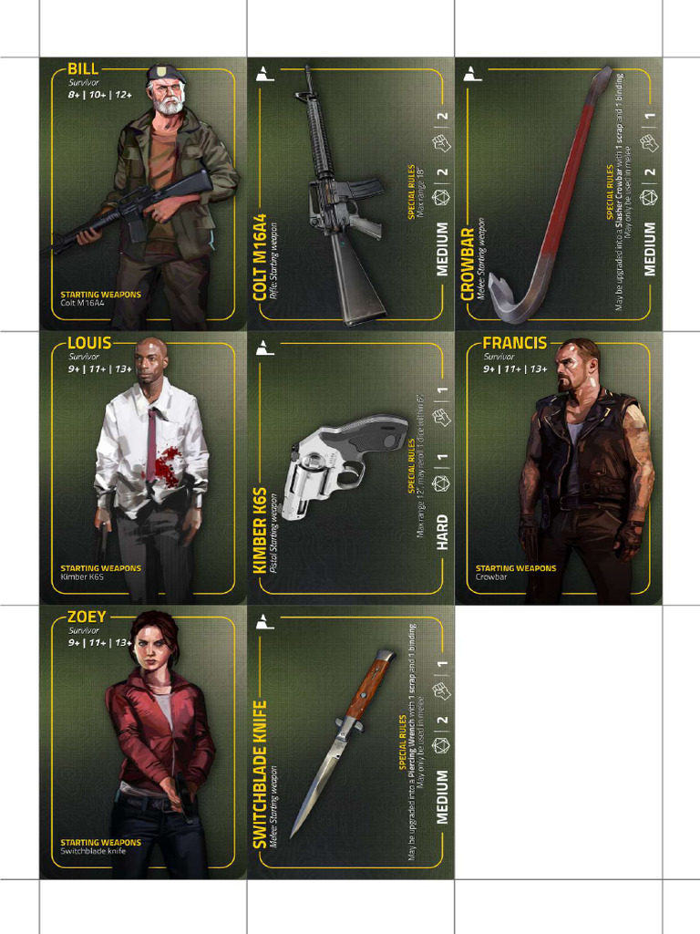 HAYWIRE Outbreak Cards A4 | PDF