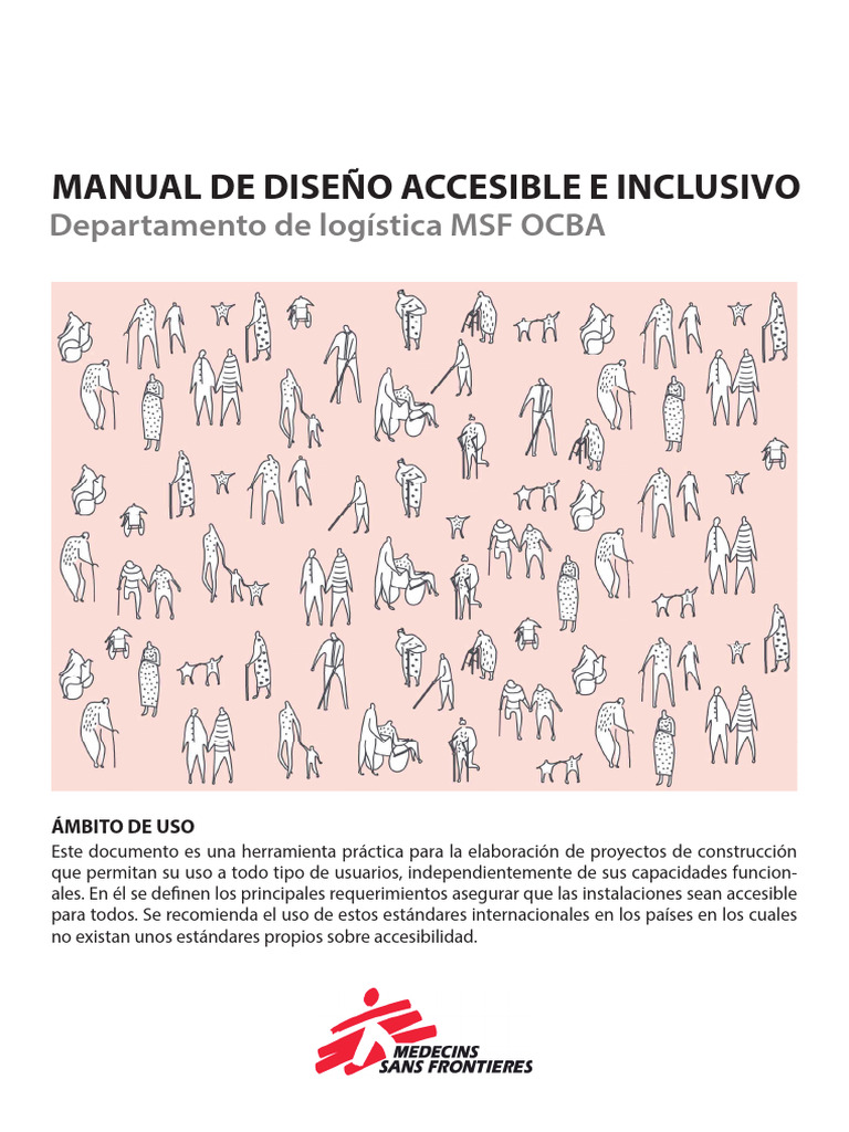 Manual de Diseño Accesible E Inclusivo: Departamento de Logística MSF ...