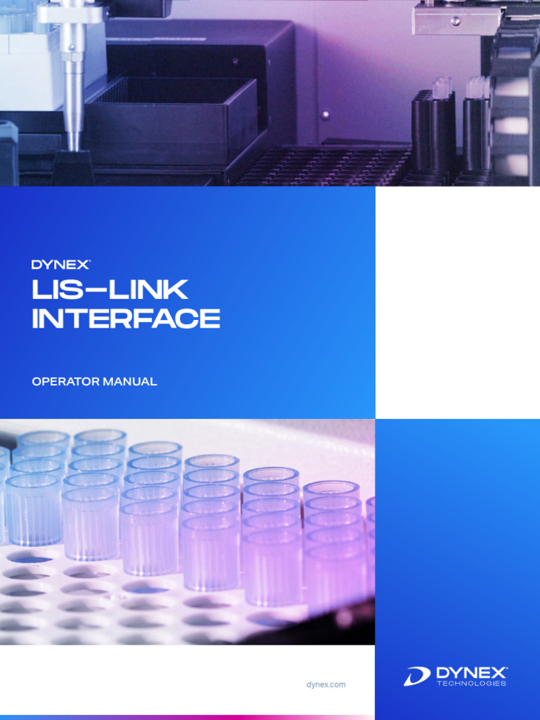LIS-Link Operator Manual English-Rev 3 Final | PDF | Personal Computers | Windows 10