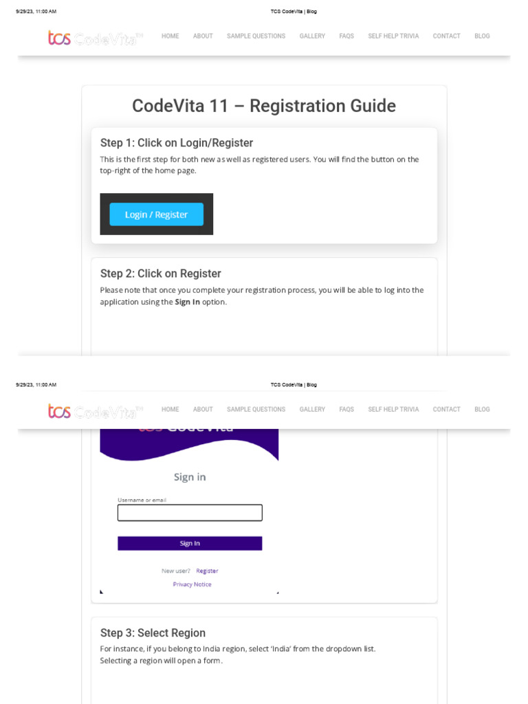 TCS CodeVita - Blog | PDF | Http Cookie | Authentication