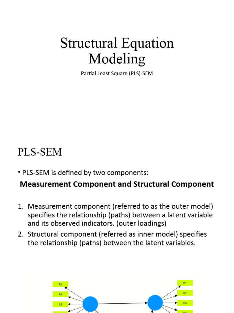 Structural Equation Modeling | PDF | Structural Equation Modeling | Statistical Analysis
