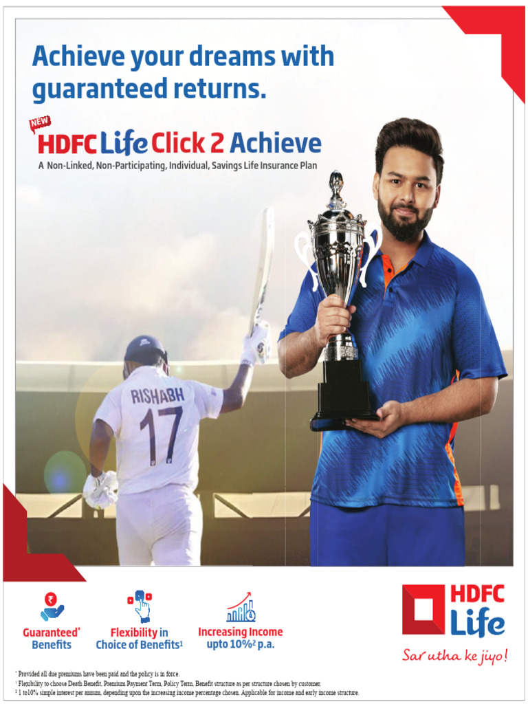 Click 2 Achieve Brochure | PDF | Insurance | Life Insurance