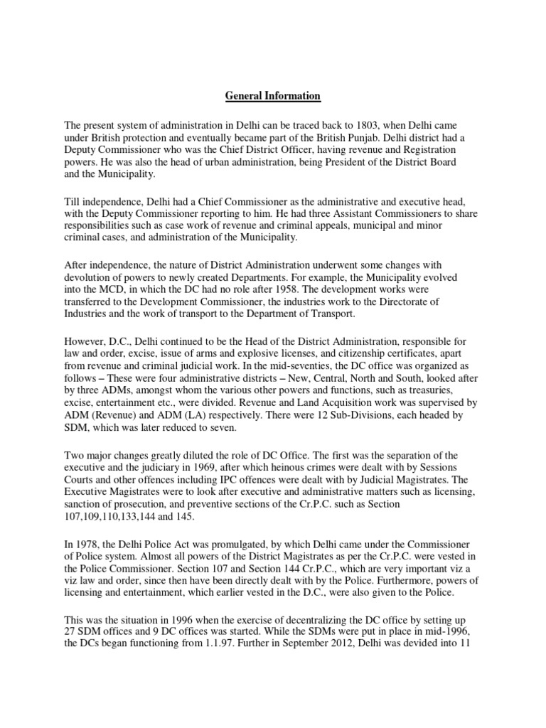 General Information | PDF | Government