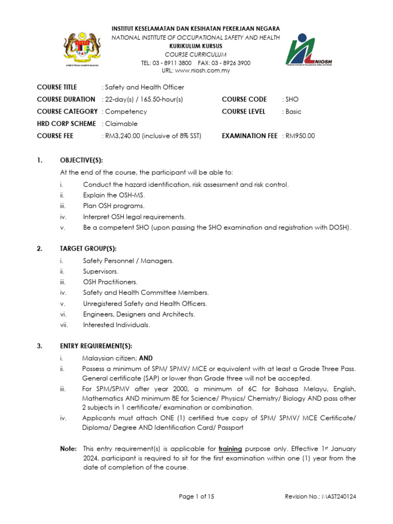 Niosh PDD Sho | PDF | Occupational Safety And Health | Hazards Niosh PDD Sho | PDF | Occupational Safety And Health | Hazards