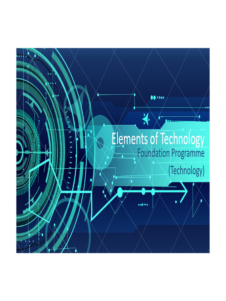 Elements of Technology_FPT-1 | PDF | Transformer | Belt (Mechanical)