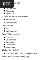 Antibiotic Allergy Cross-Sensitivity Chart | PDF | Antibiotics | Drugs