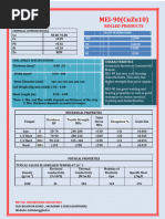Zamac-5 Is ZDC-1 | PDF | Chemical Product Engineering | Building Materials