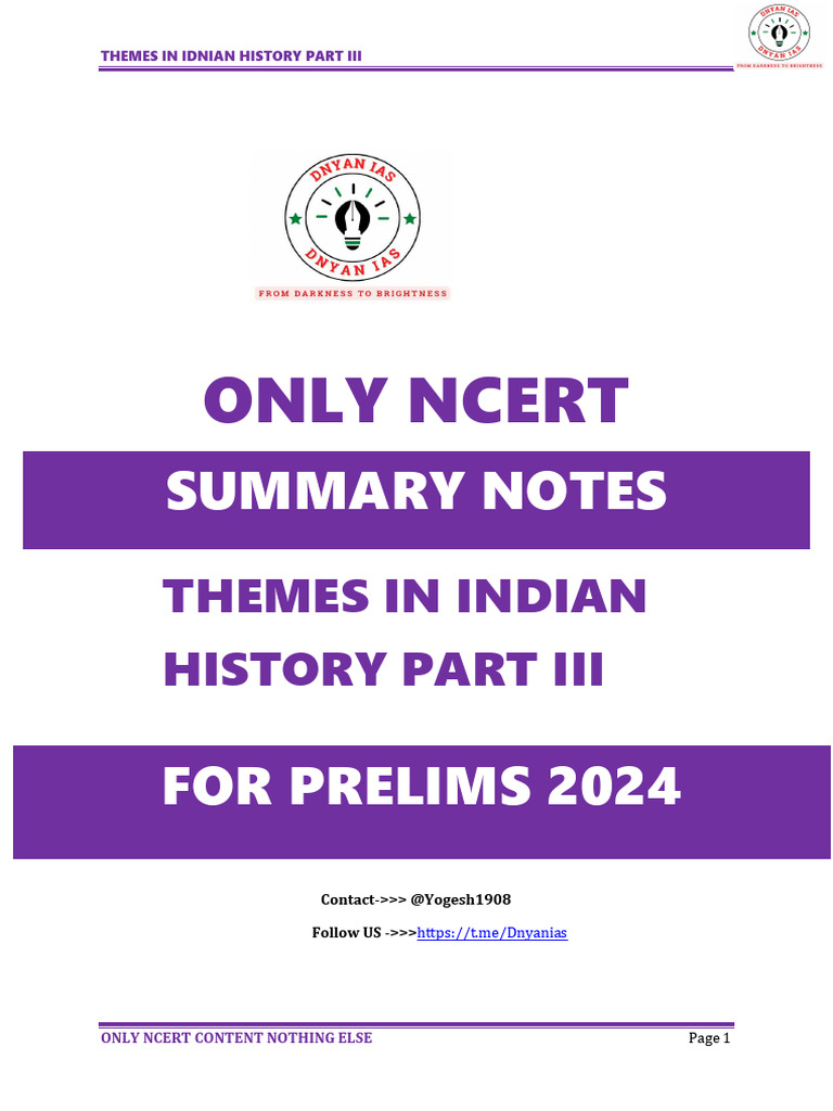 Sample of NCERT Notes | PDF | Ashoka