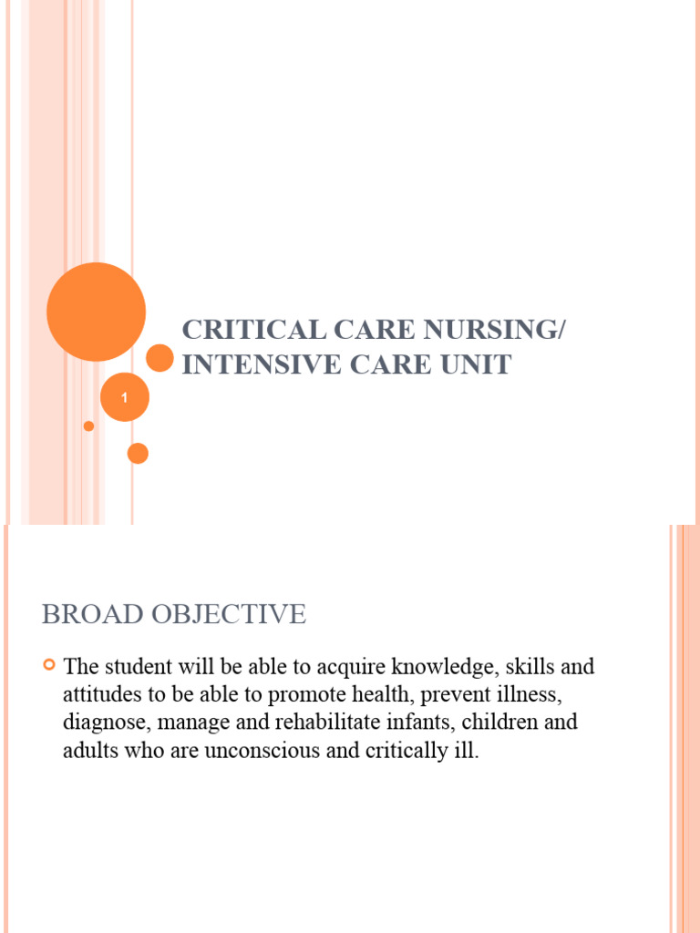 New CRITICAL CARE NURSING | PDF | Intensive Care Unit | Intensive Care ...