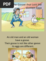 The Goose With The Golden Eggs | PDF | Fable