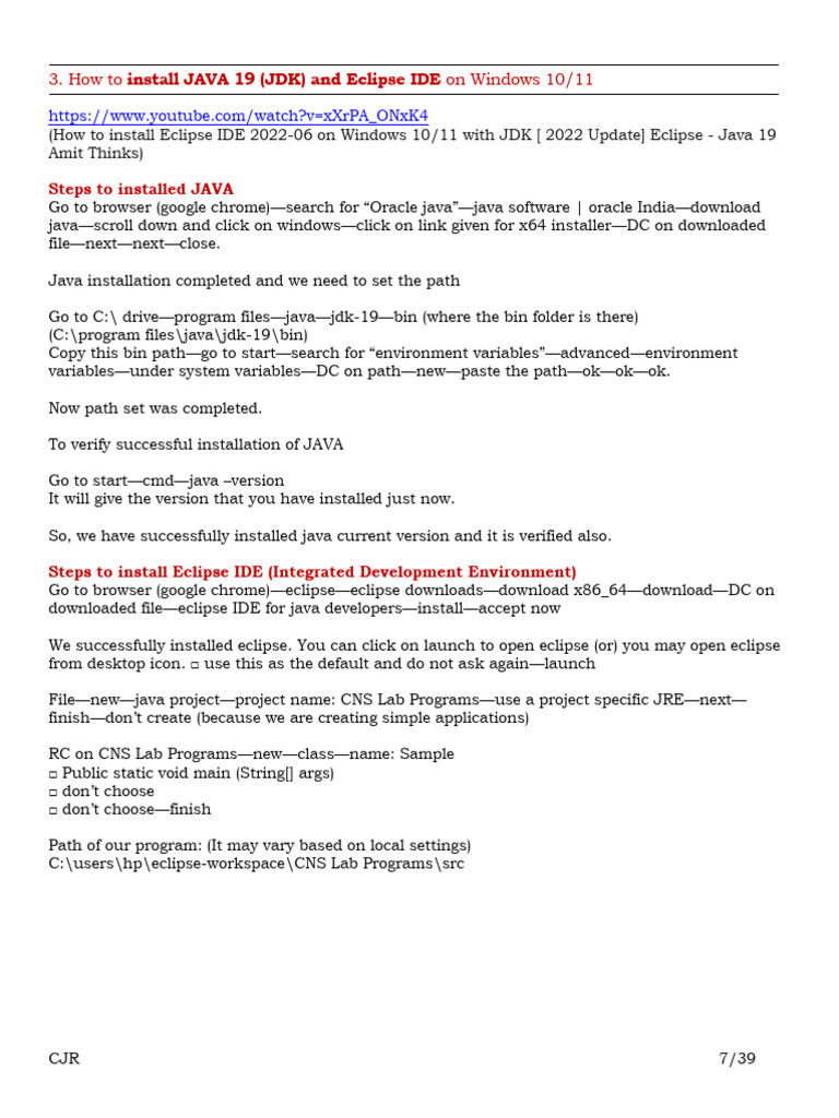 CNS Lab Manual 1-16 Lab Activities For Students-7 | PDF