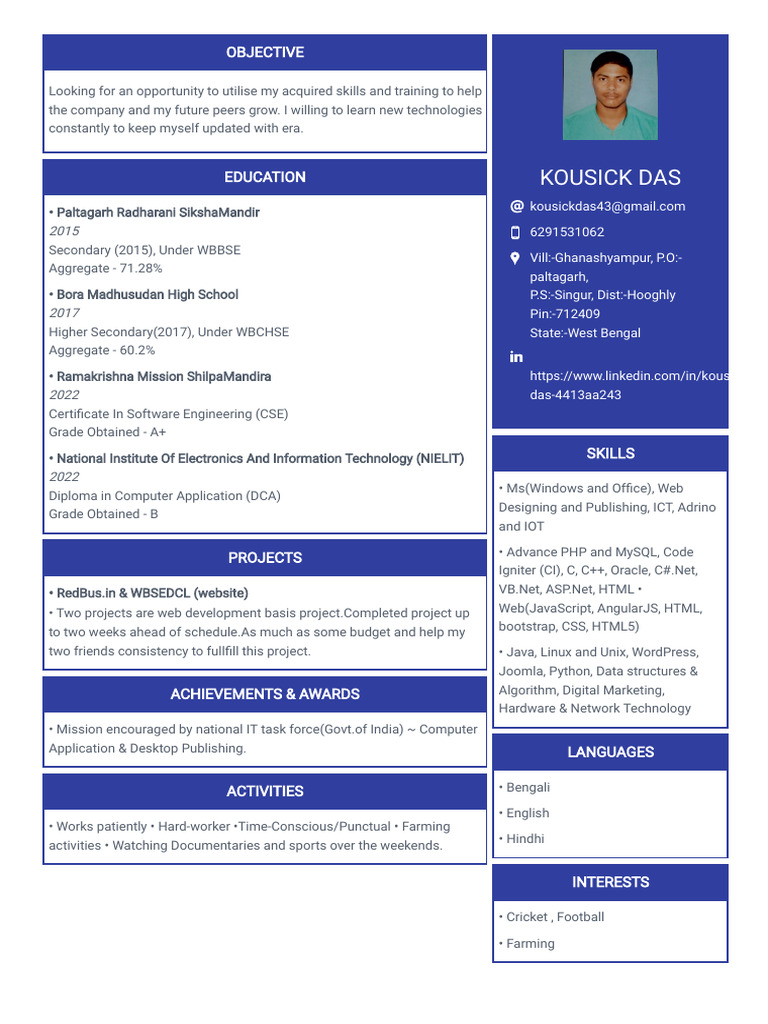 Curriculum Activity (CV) | PDF | World Wide Web | Internet & Web