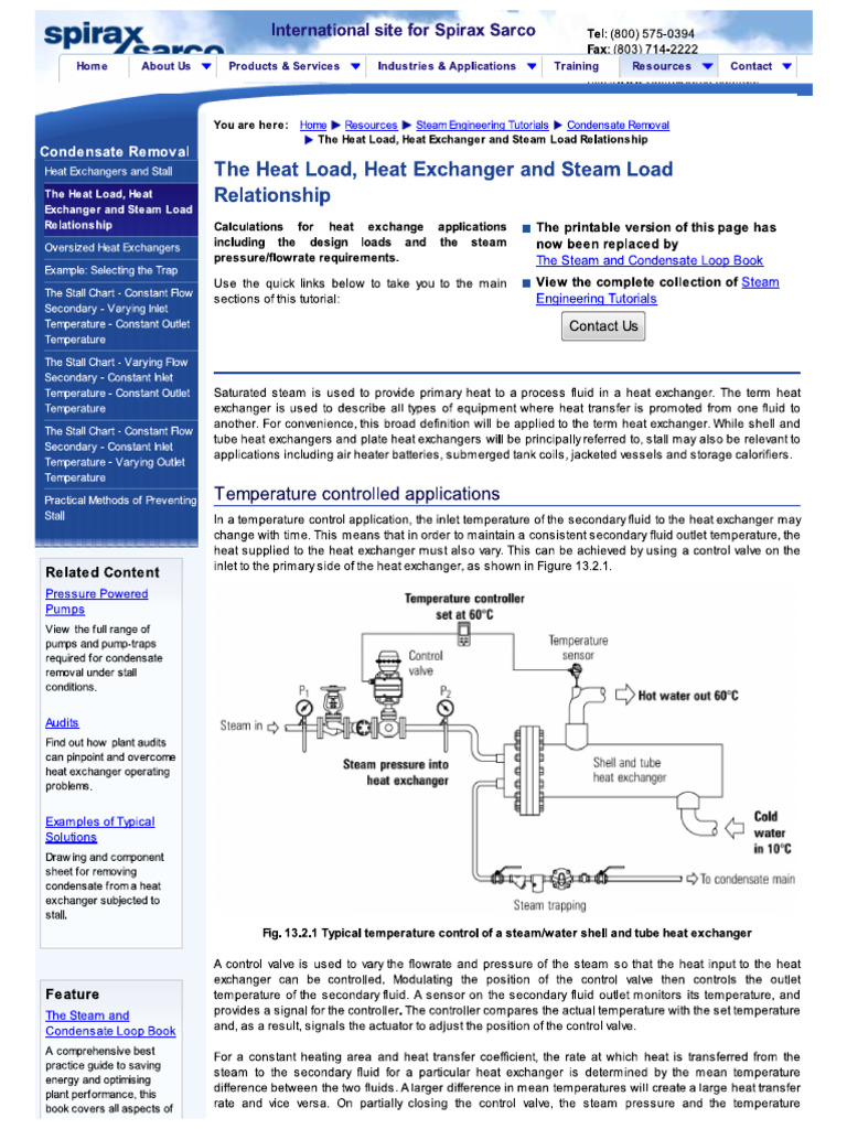 Steam Consumption Calculation | PDF
