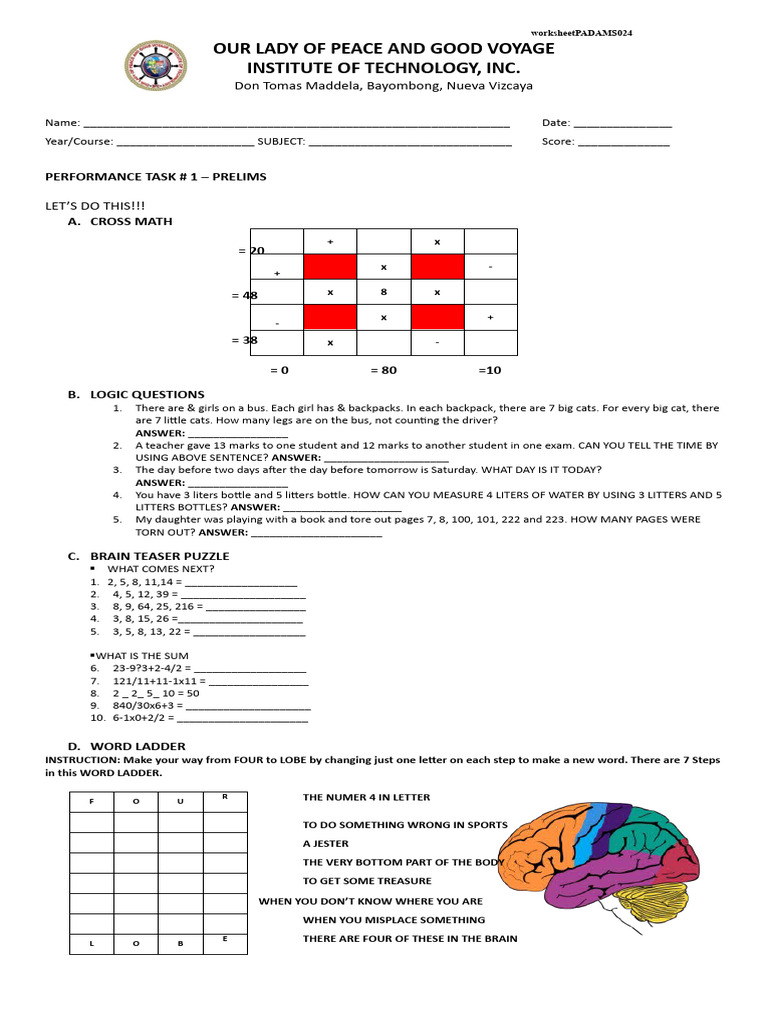Ptask 1 - Padams | PDF