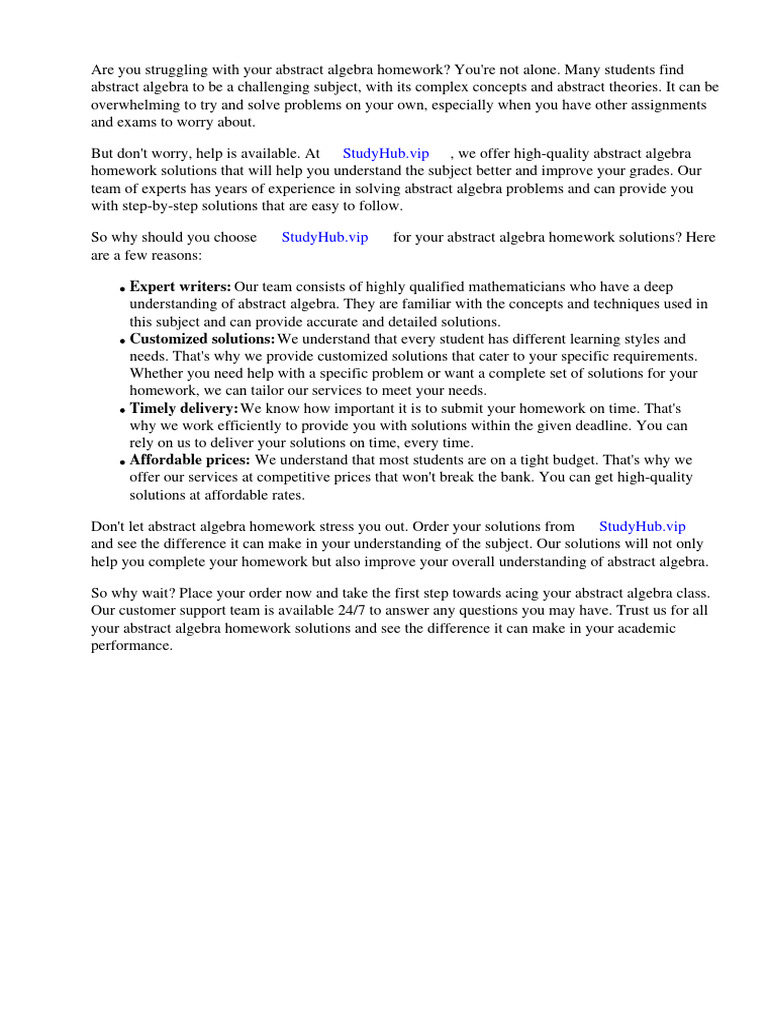 Abstract Algebra Herstein Homework Solutions | PDF | Field (Mathematics) | Mathematics