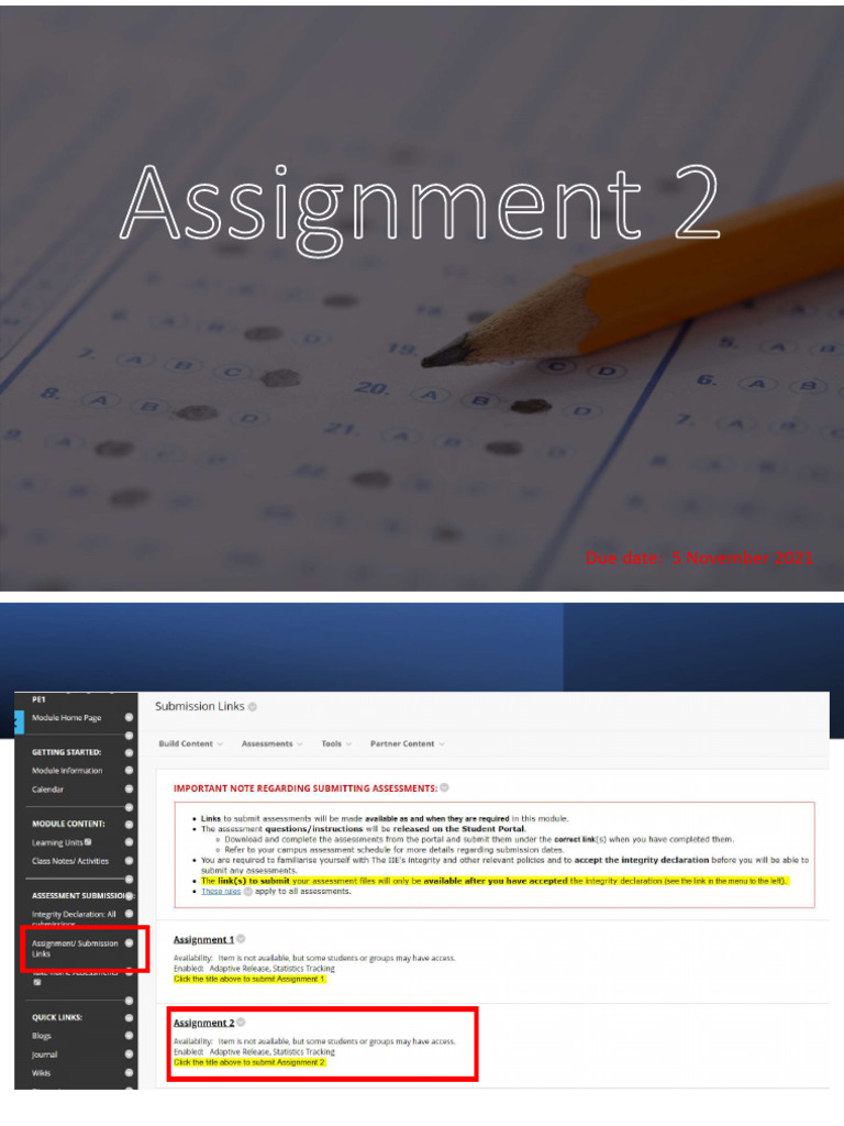 Assignment 2 Briefing 2022 | PDF