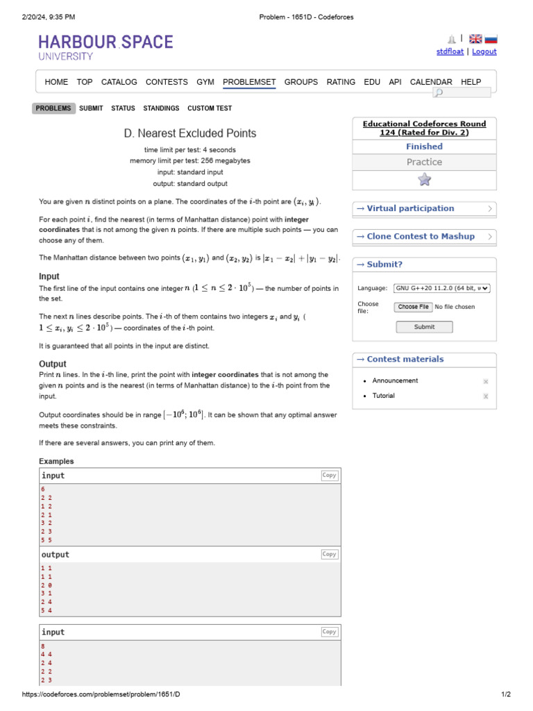 Problem 1651d Codeforces Pdf Software Engineering Computing 8923