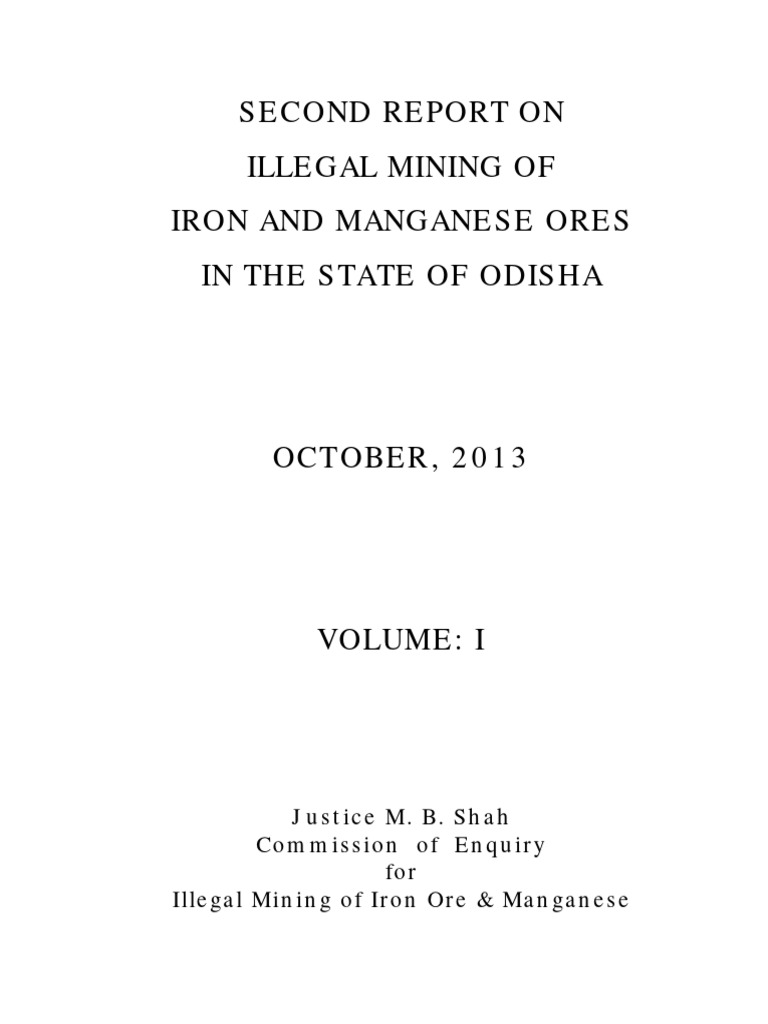 Mining Report | PDF | Lease | Writ