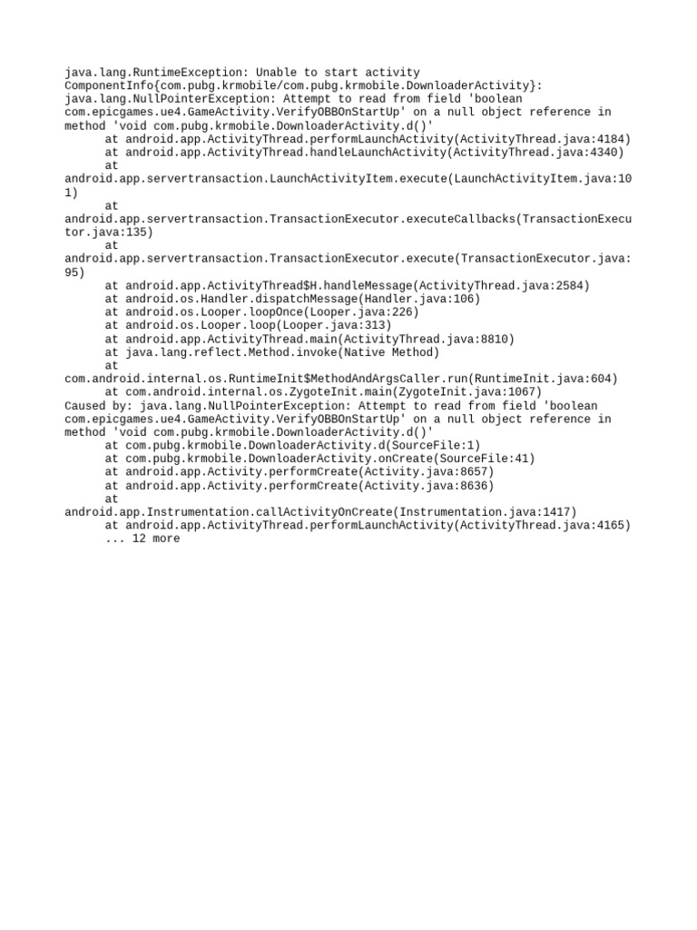 Crash Log 20240124 222608 | PDF