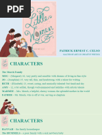 Little Women: A Screenplay Overview | PDF