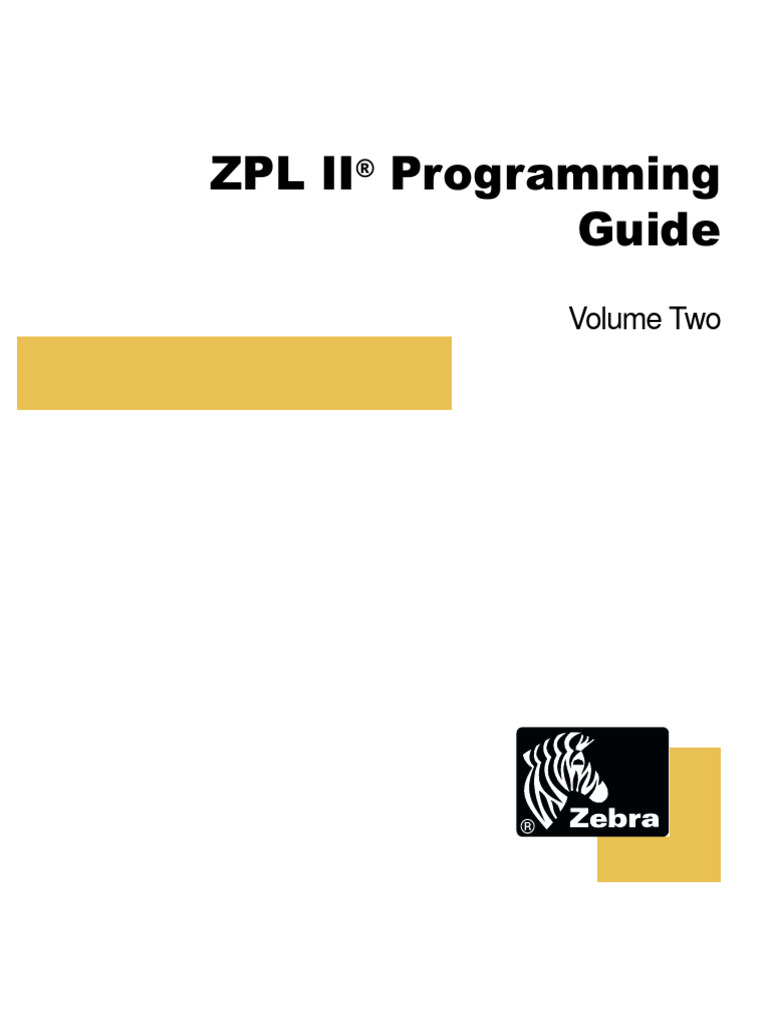 ZPL Vol2 Unlocked | PDF | Printer (Computing) | Typefaces