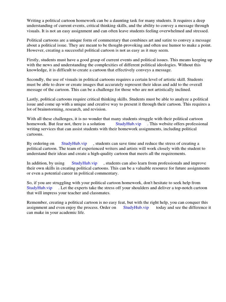 Political Cartoon Homework | PDF | Http Cookie | Advertising