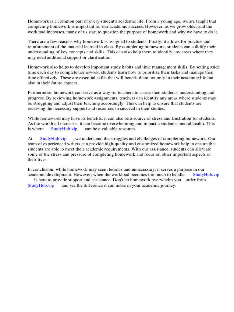 Homework Why Do We Have It | Download Free PDF | Homework | Teachers