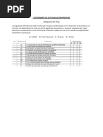 Escala Visual Análoga (EVA) | PDF | Dolor | Terapia