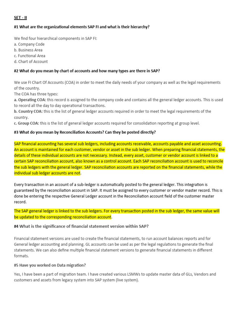 FI Questionarie SET I | PDF | Depreciation | Debits And Credits