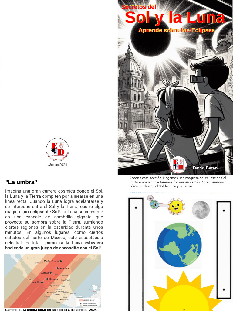 Eclipses: Sol, Luna y Tierra 2024 | PDF | Eclipse | Eclipse solar
