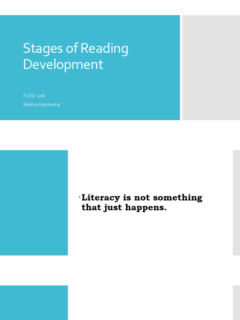 Stages of Reading Development | PDF | Phonics | Fluency
